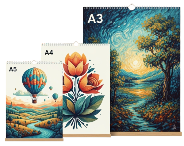 Custom Art Calendar Printing | The Good Art Studio